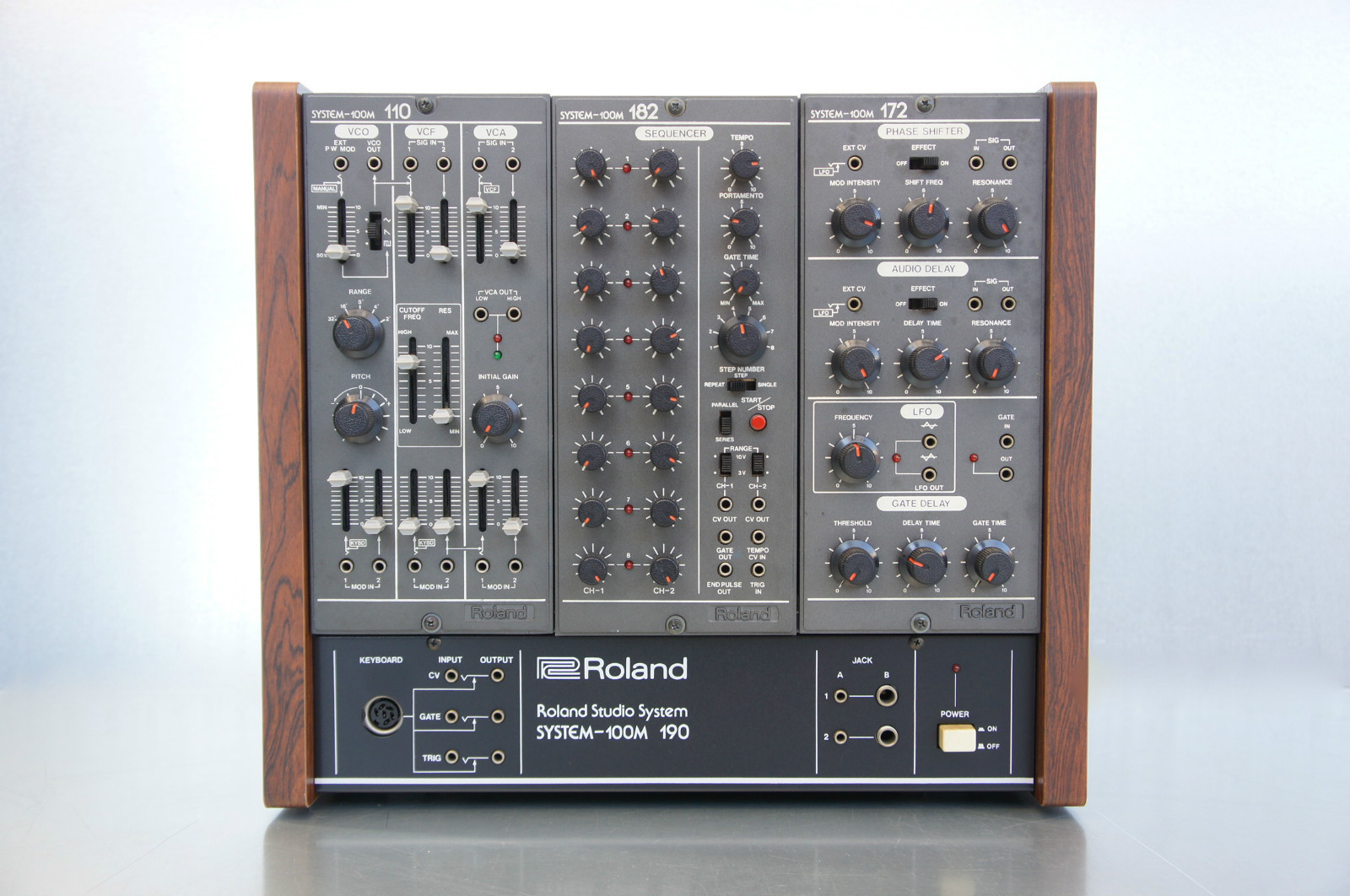 MATRIXSYNTH: Roland SYSTEM-100m RARE Modules M-110,182,172 and 190-Rack