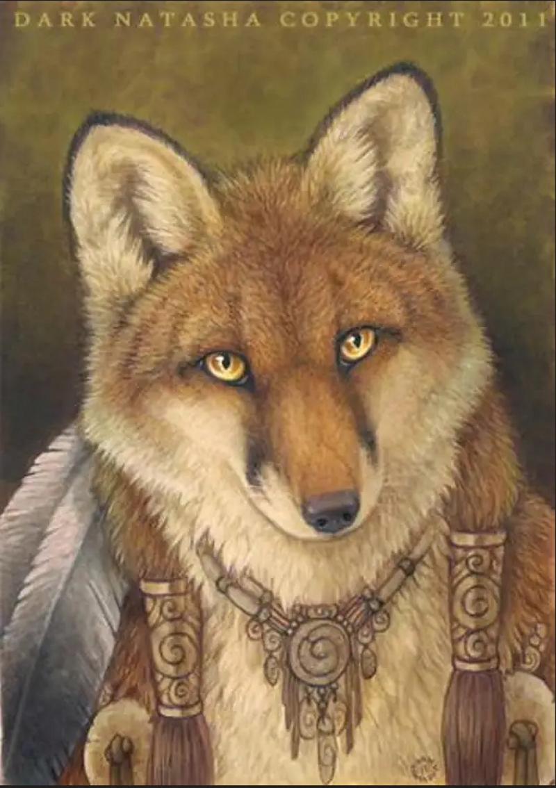 The Magic cafe: Фурри-арт Лисы. Dark Natasha