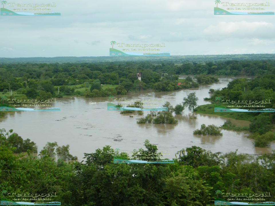 La Web de Tempoal Veracruz: Río Tempoal incrementa su nivel de agua