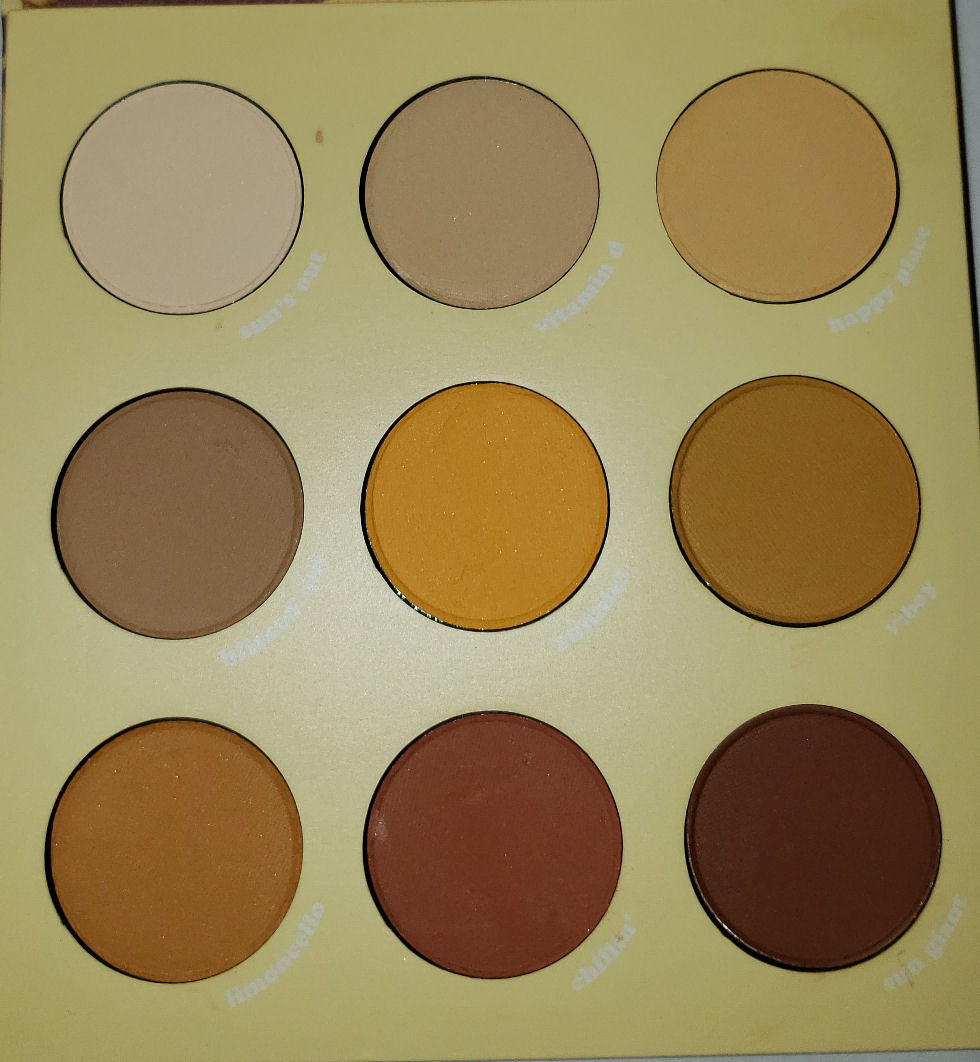 ColourPop Lil' Ray Of Sunshine Palette