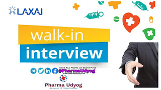 Laxai | Walk-in interview for R&D | 7 September 2019 | Hyderabad
