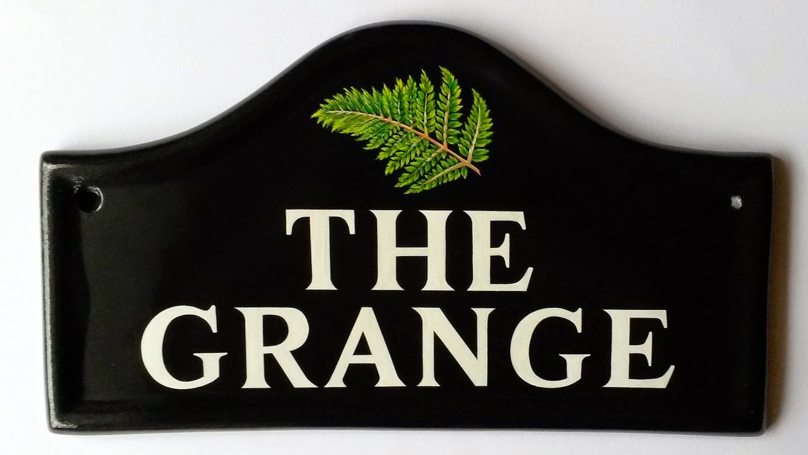 Hand Painted House Signs by Ceramic Art: House Signs, Farms Signs ...