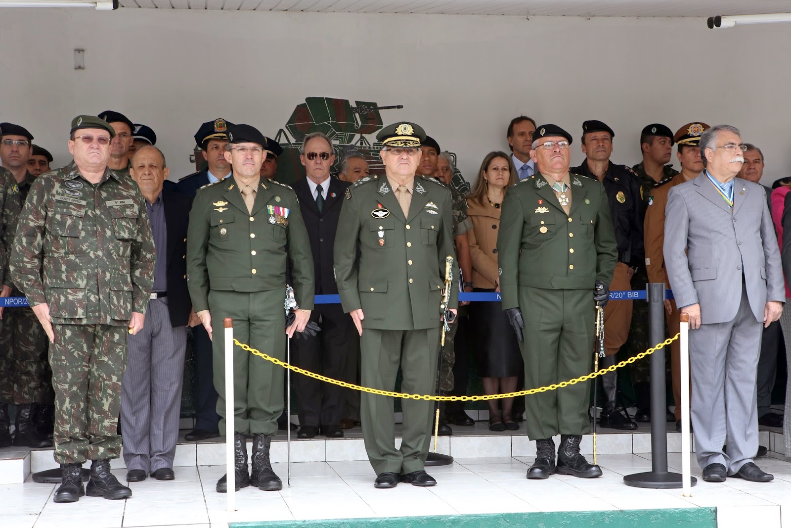 Inspetor Frederico: Homenagem 20° BIB – Batalhão Sargento Max Wolf Filho