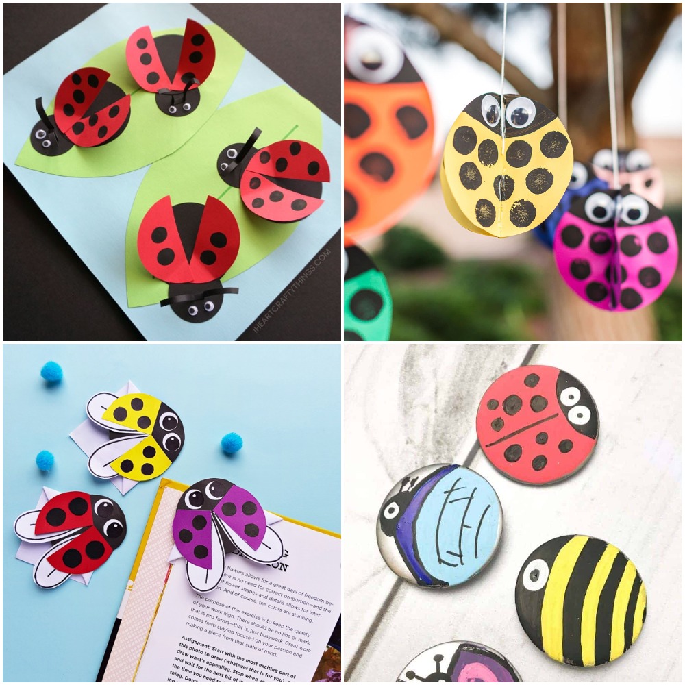 20 Super Cute Ladybird Crafts For Kids