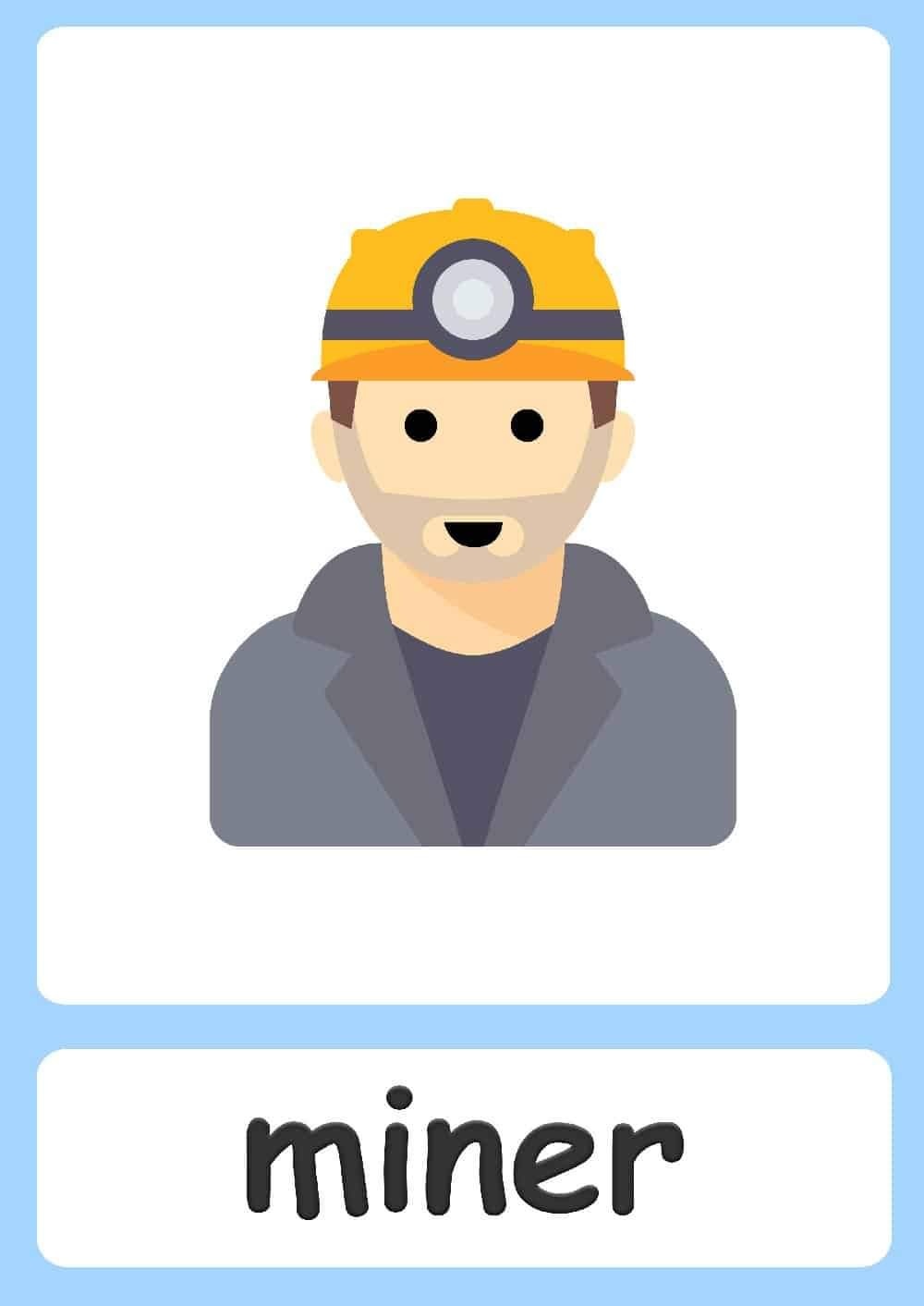 Tiempo de Tareas: Flashcards Oficios y Profesiones en inglés II