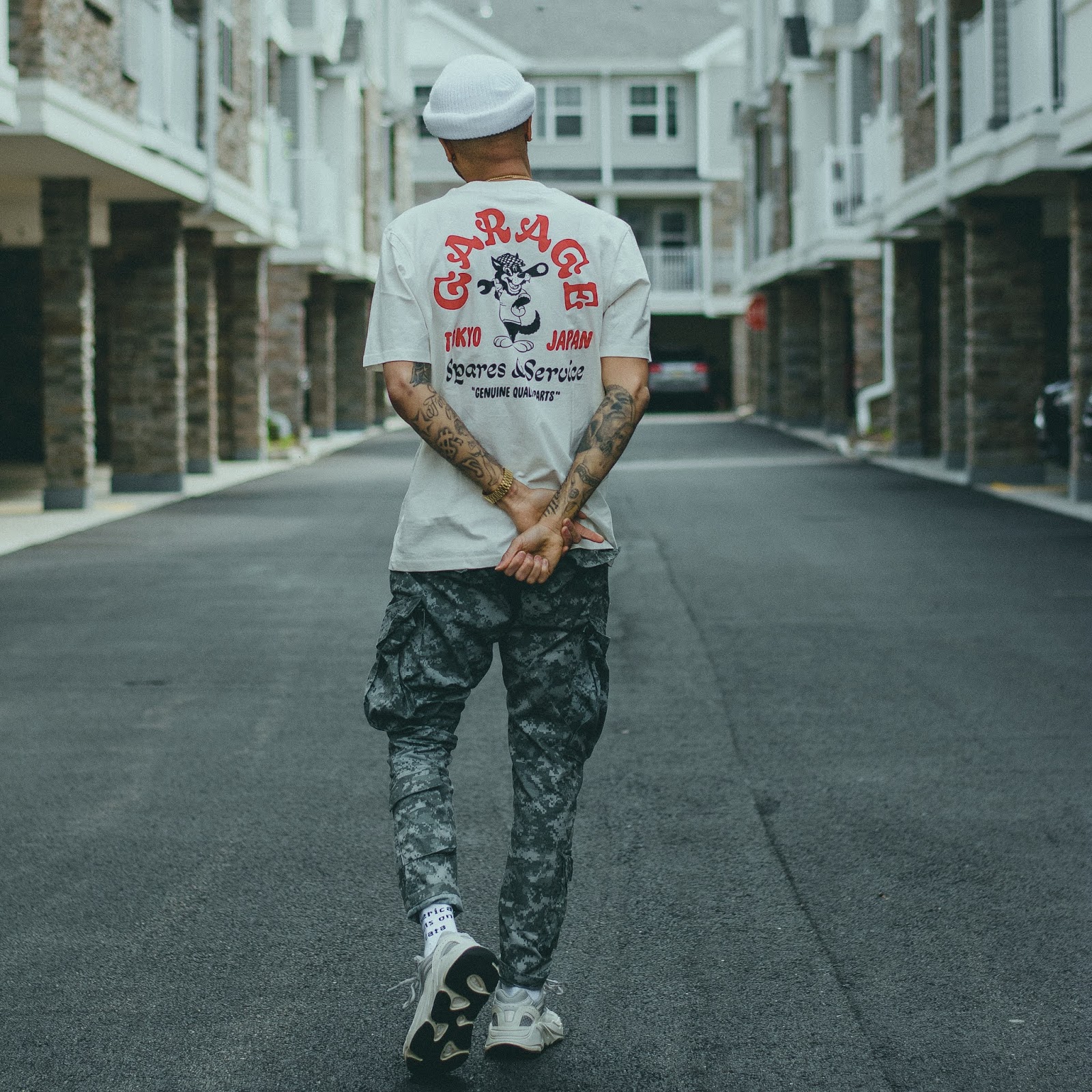 Streetwear men's outfit