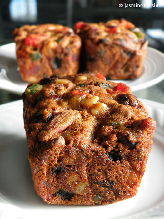 Gâteaux aux fruits traditionnels (véganes) - Jasmine Cuisine