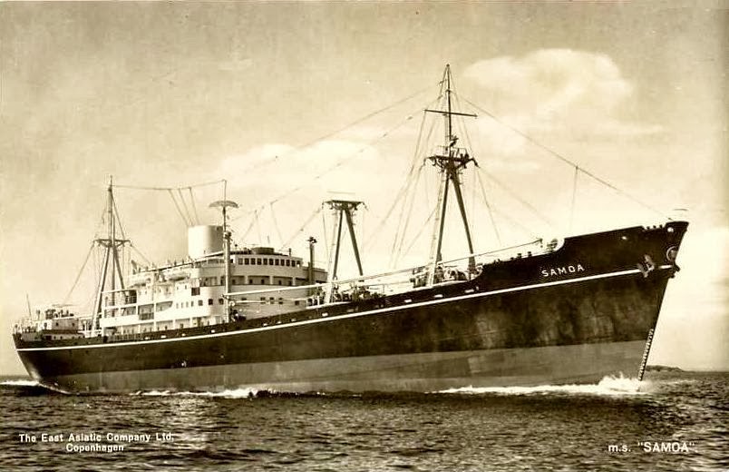 transpress nz: East Asiatic Company ship 'Samoa'