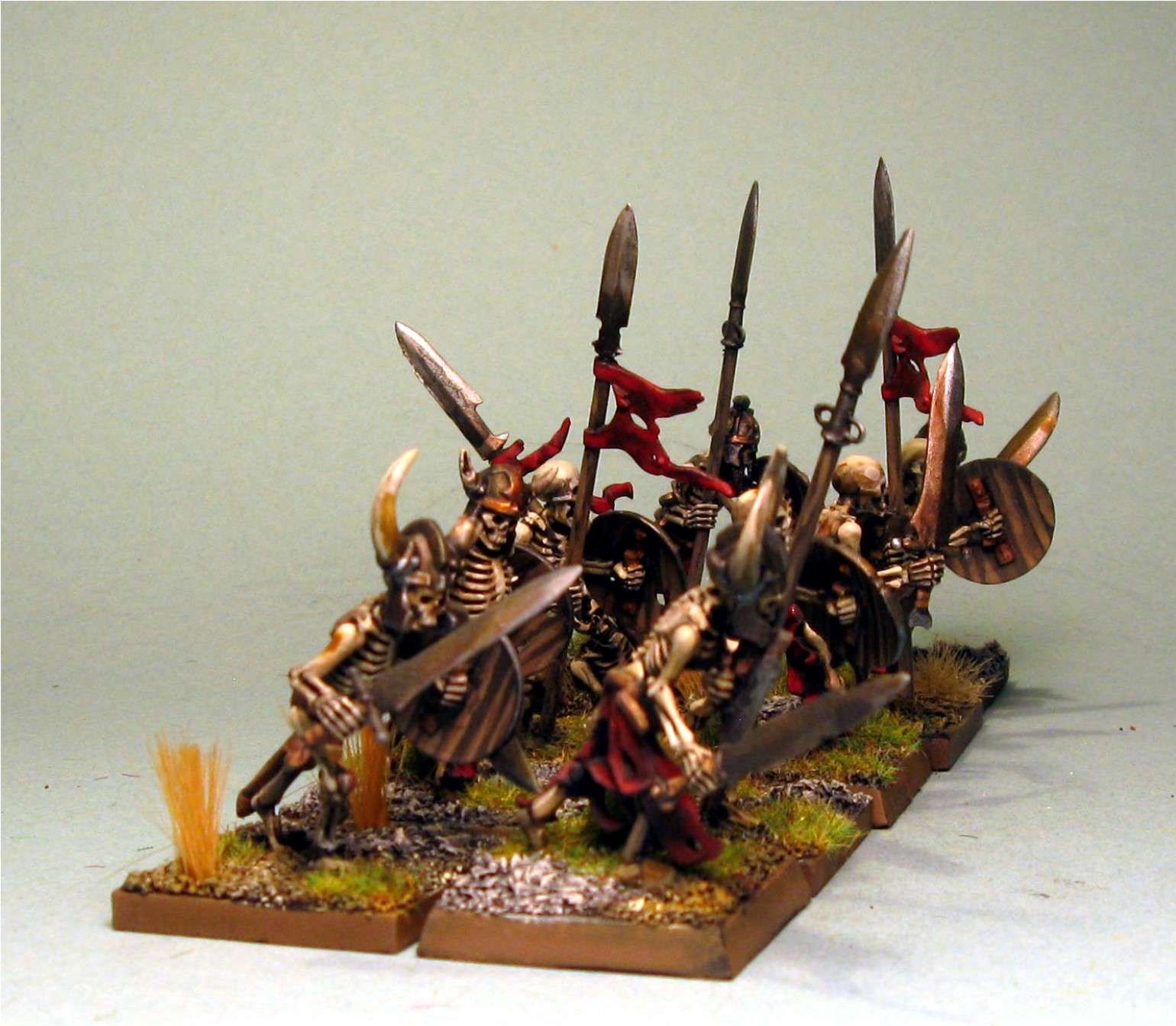 Painted Skeleton Unit - Wargaming Hub