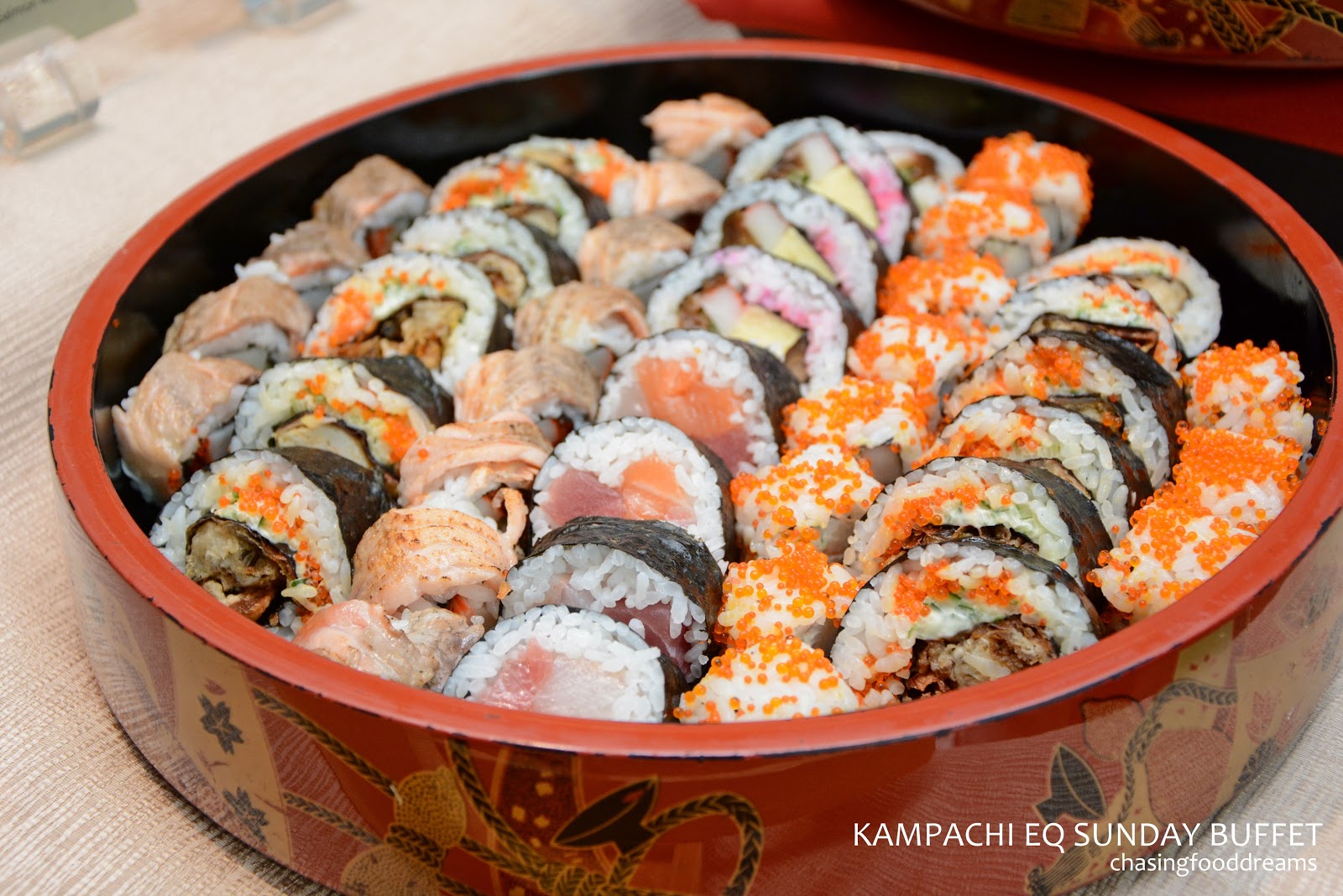 CHASING FOOD DREAMS: Kampachi EQ Sunday Buffet @ Equatorial KL