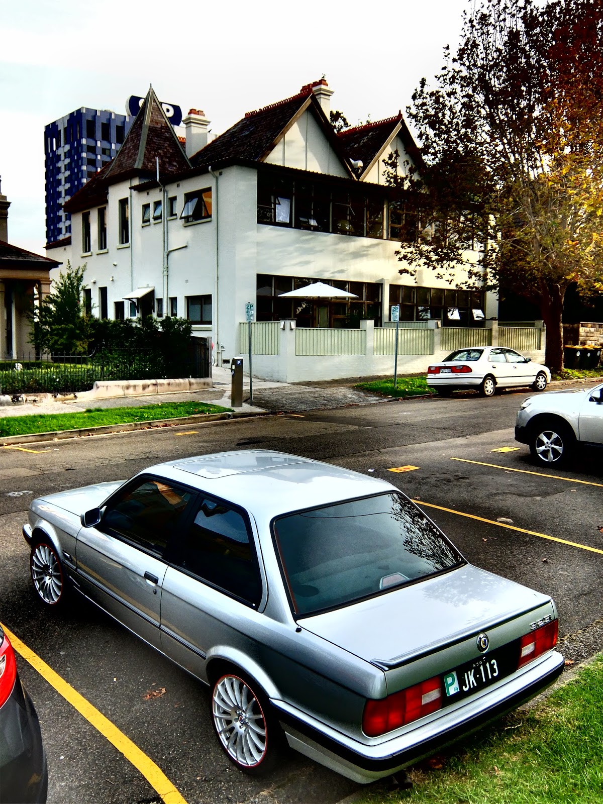 Aussie Old Parked Cars: 1991 BMW Alpina 325i Coupe (E30)