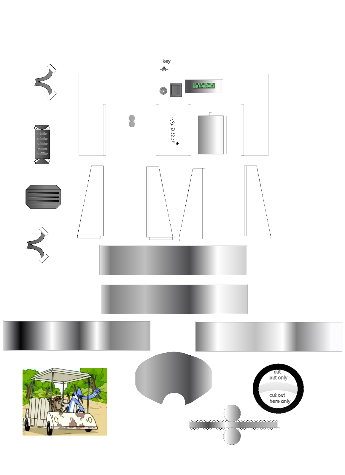 papermodelmatersexclusive's: paper model sheets done!