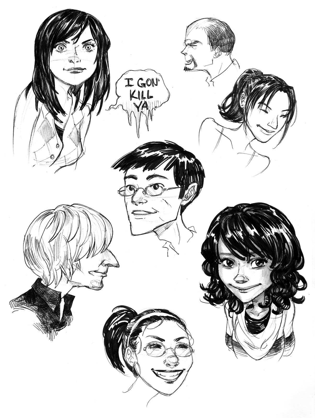 RENIE DRAWS: Sketchbook