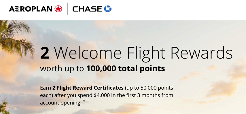The U.S. Chase Aeroplan World Elite Mastercard Credit Card is now ...