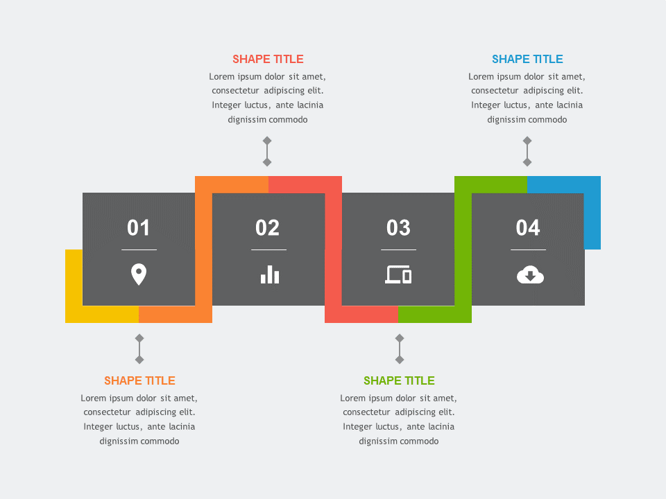 Square Connect PowerPoint Templates - PowerPoint Free