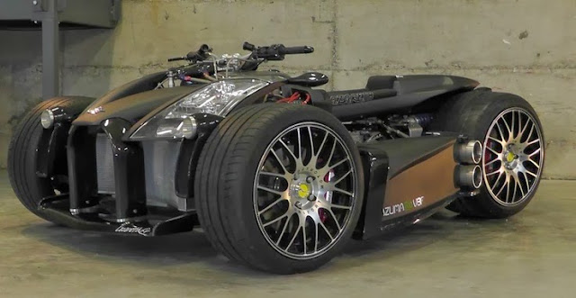 Tomorrow's technologies today!: Ferrari's V8 Engine in a Monster Bike