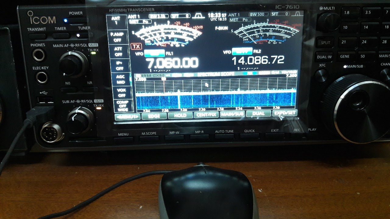 Disinilah aku kumpulkan segalanya...: icom IC-7610 : Technology first