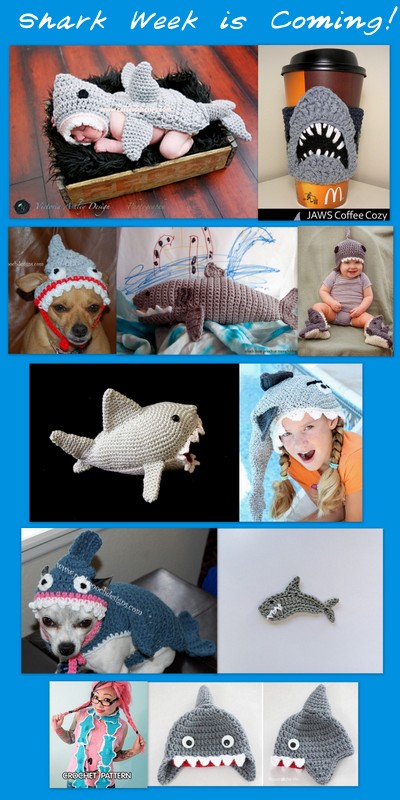 Posh Pooch Designs : Shark Bite Jar Cozy Crochet Pattern | Posh Pooch ...