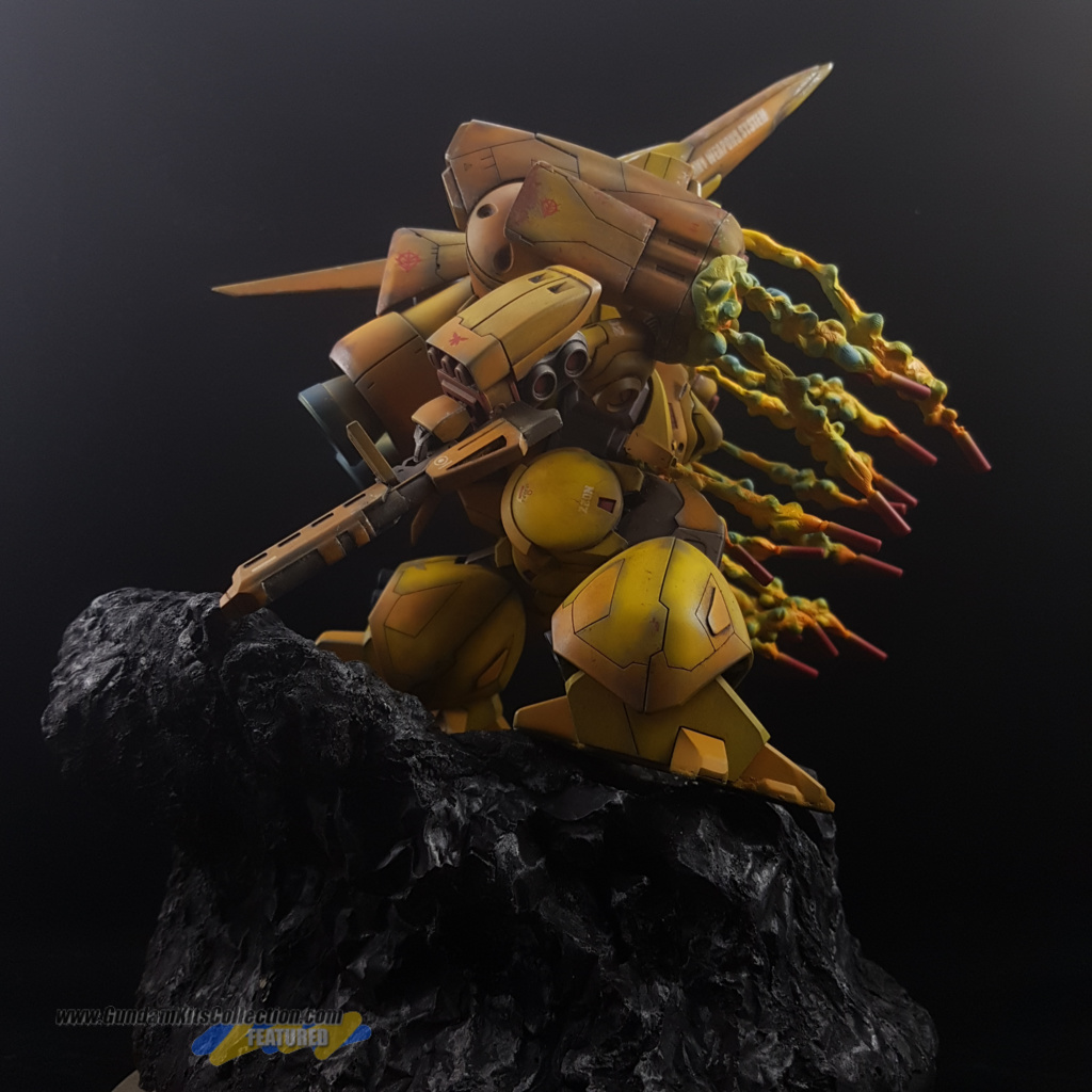 Custom Build: HGUC 1/144 AMX-102 ZSSA "Hell Raining Down on The Wicked"