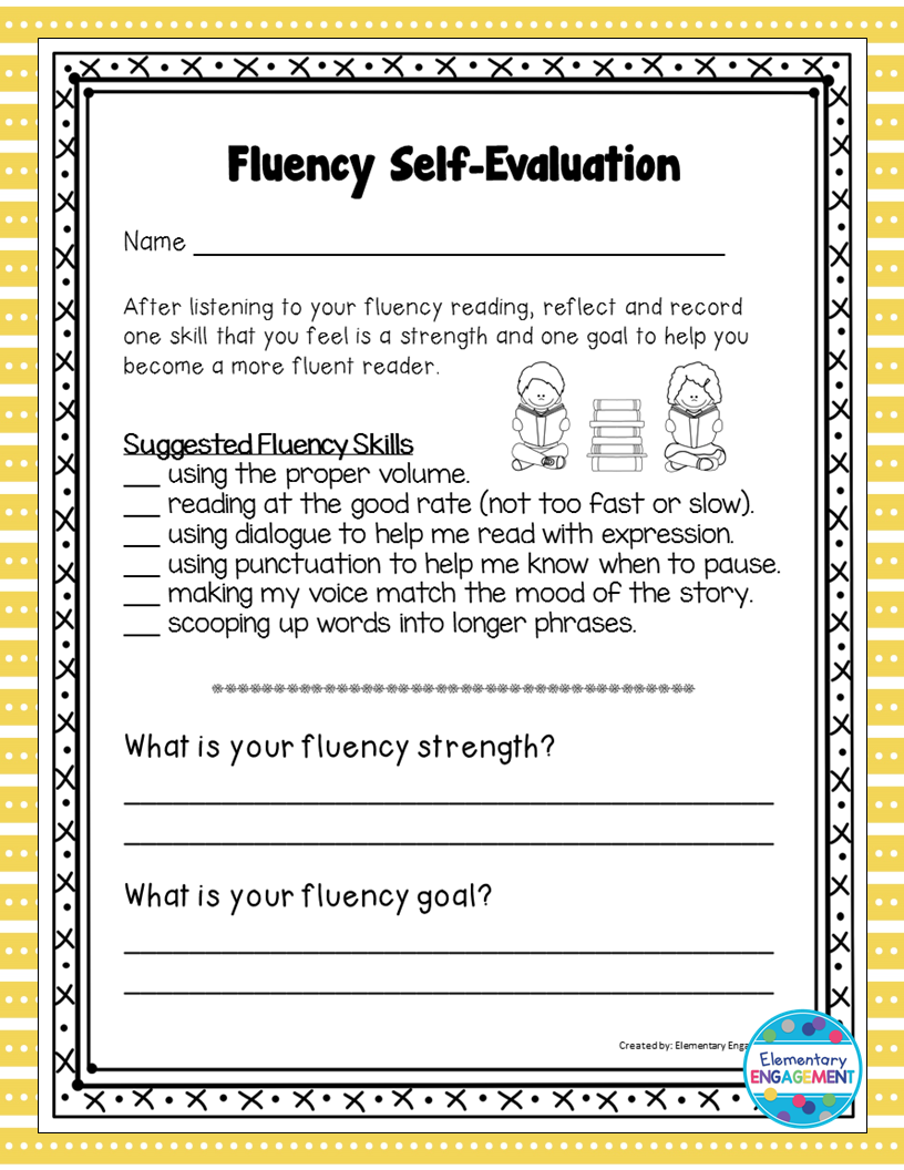 Self-Assessing Fluency - Elementary Engagement