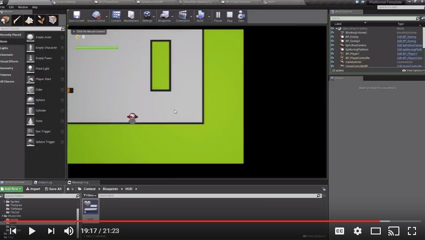 2D Platform Game Tutorial series