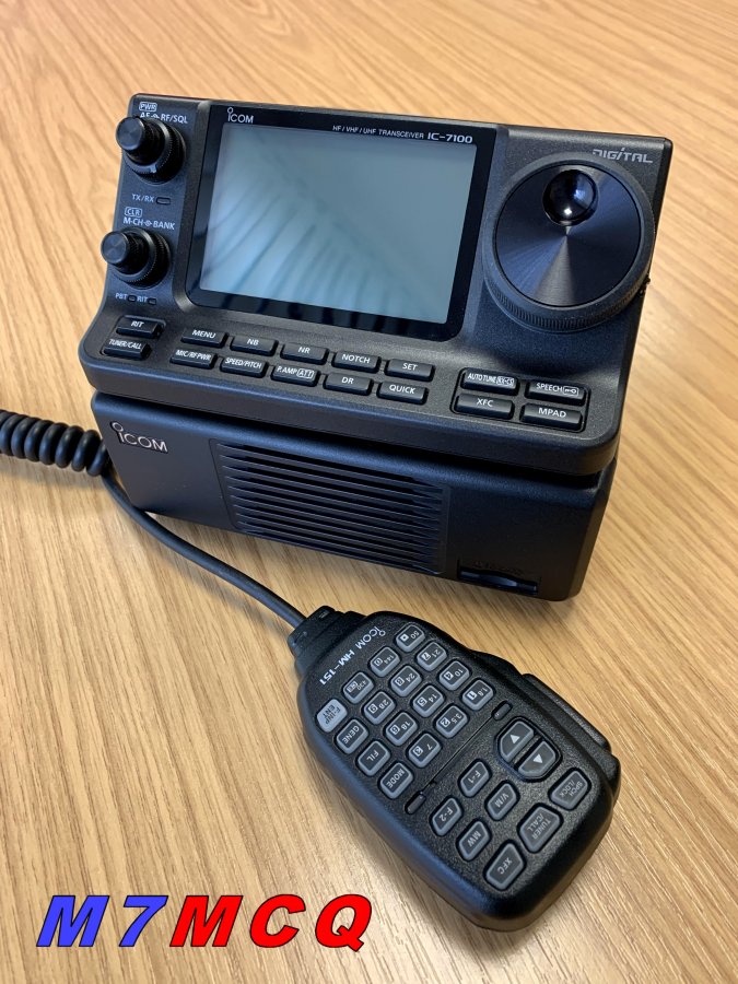 M7MCQ HAM RADIO BLOG: ICOM IC-7100 REVIEW