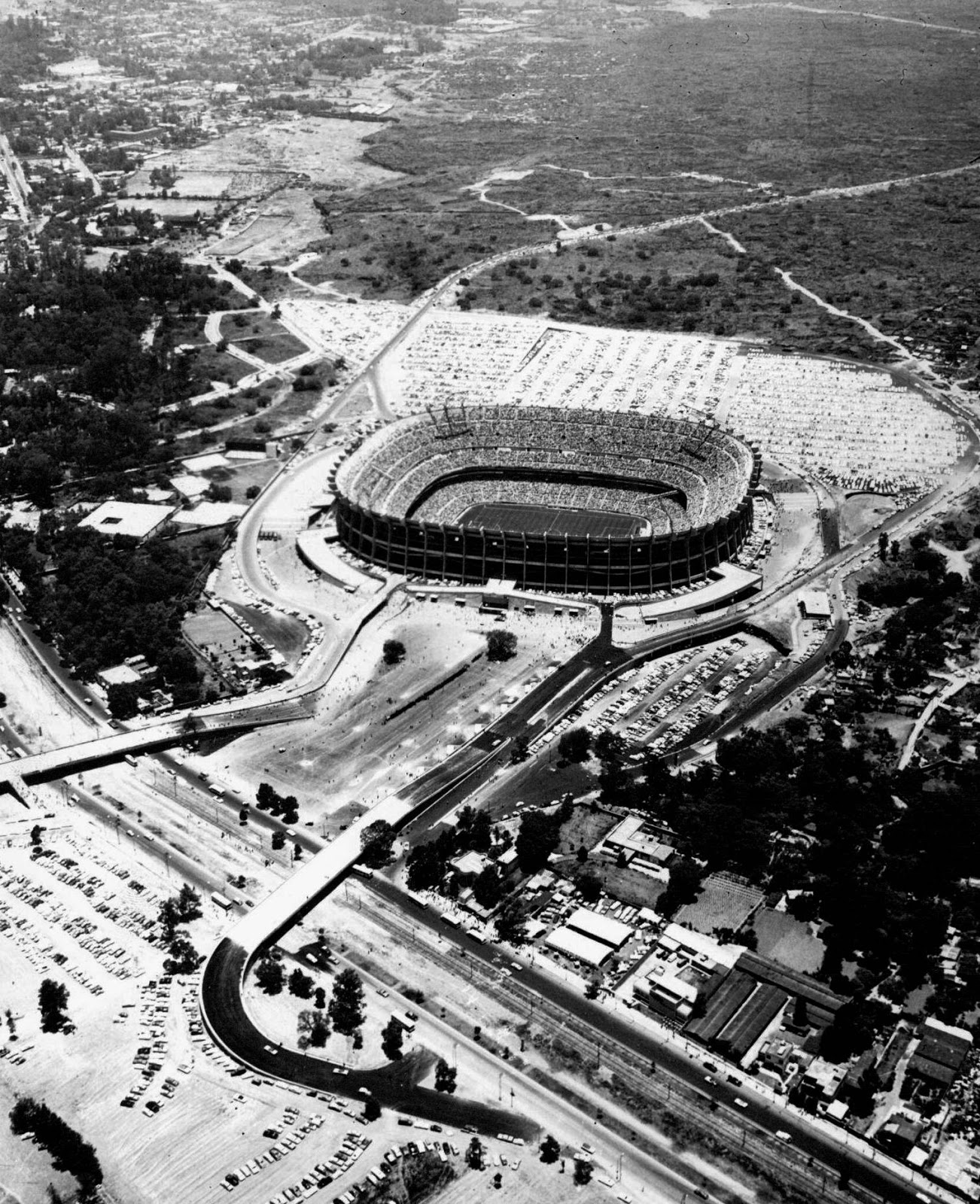 Historia del Estadio Azteca ~ america y ya