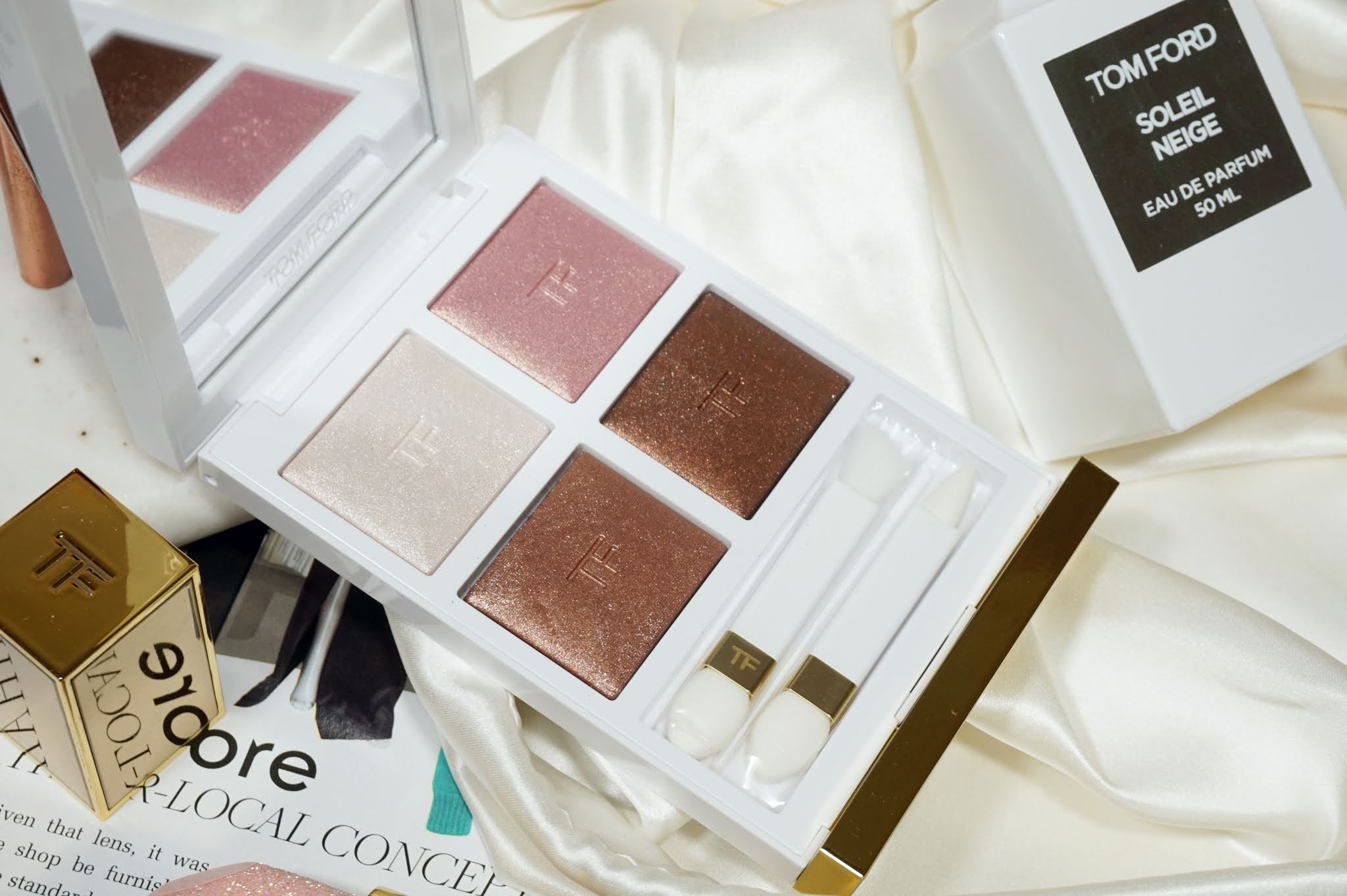 | Review | Tom Ford Soleil Neige First Frost Eye Color Quad | PRETTY IS ...