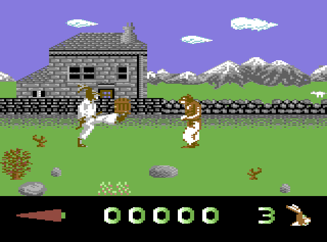 VGJUNK: NINJA RABBITS (COMMODORE 64)