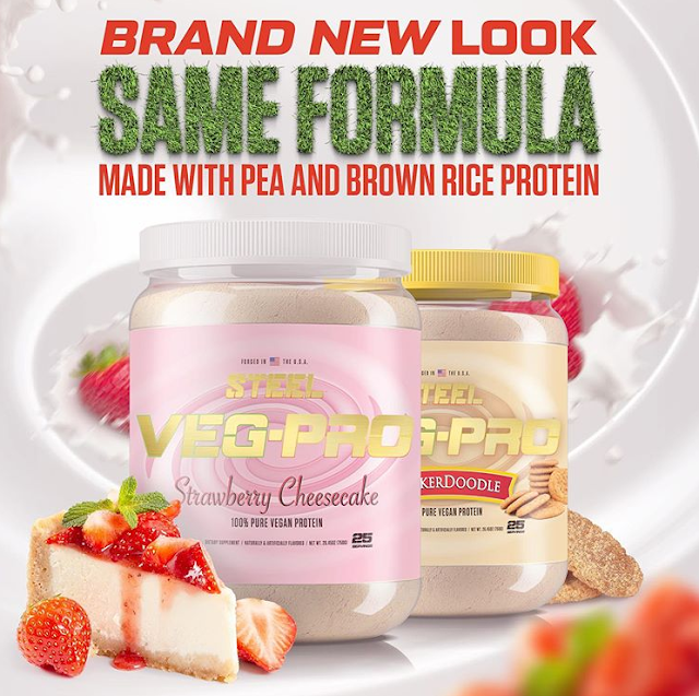 The Supp Plug: Steel Supplements Rebrands and Repackages their Veg-Pro ...