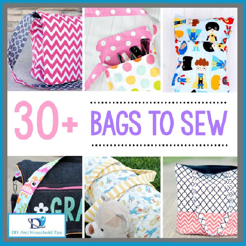 DIY And Household Tips: 30+ Free Bag Patterns to Sew