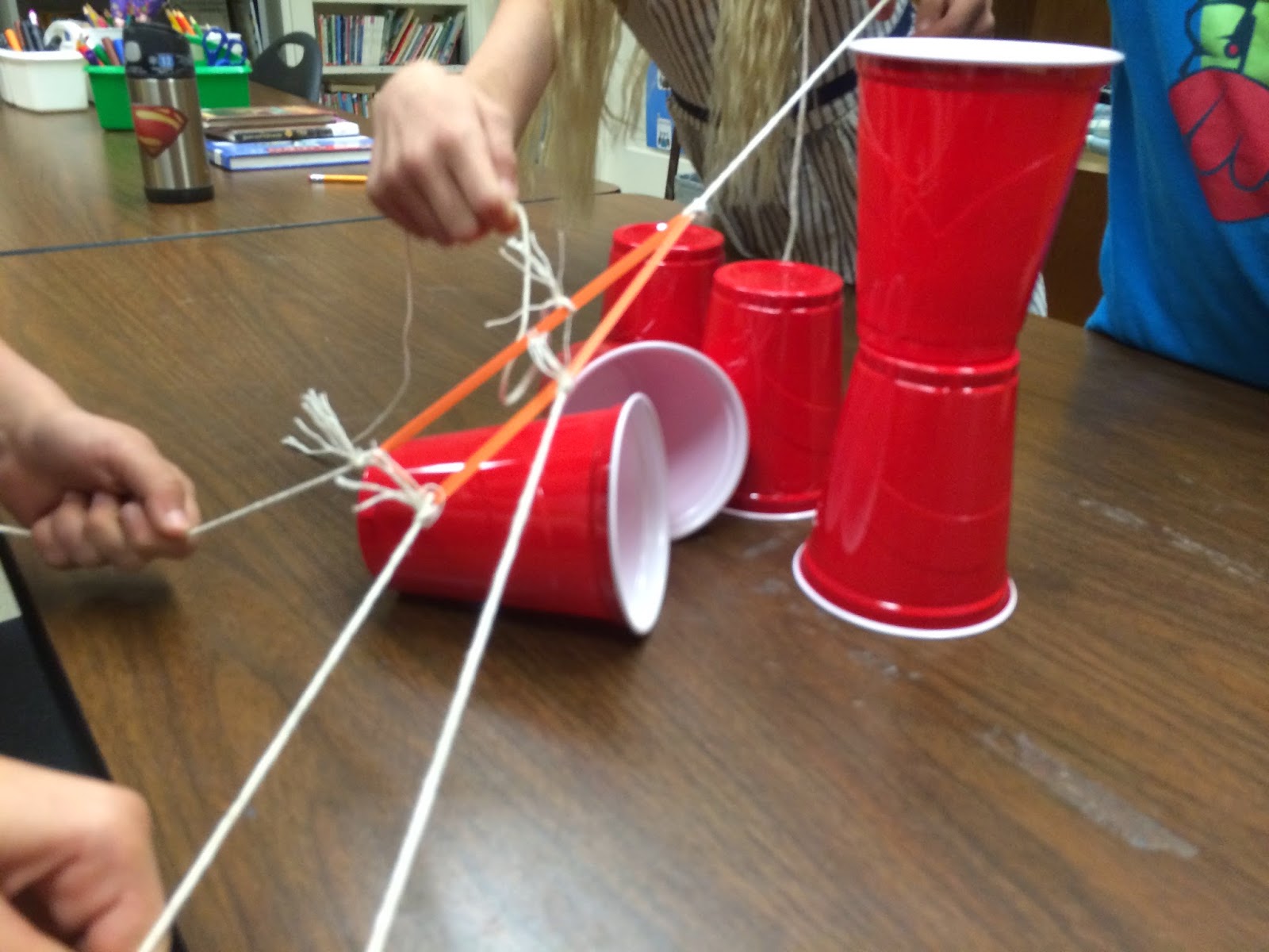 Ms. Sepp's Counselor Corner: Teamwork: Cup Stack Take 2