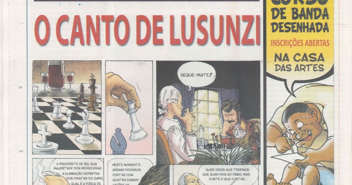 Divulgando Banda Desenhada: Angola - BD no jornal Cultura, de Luanda