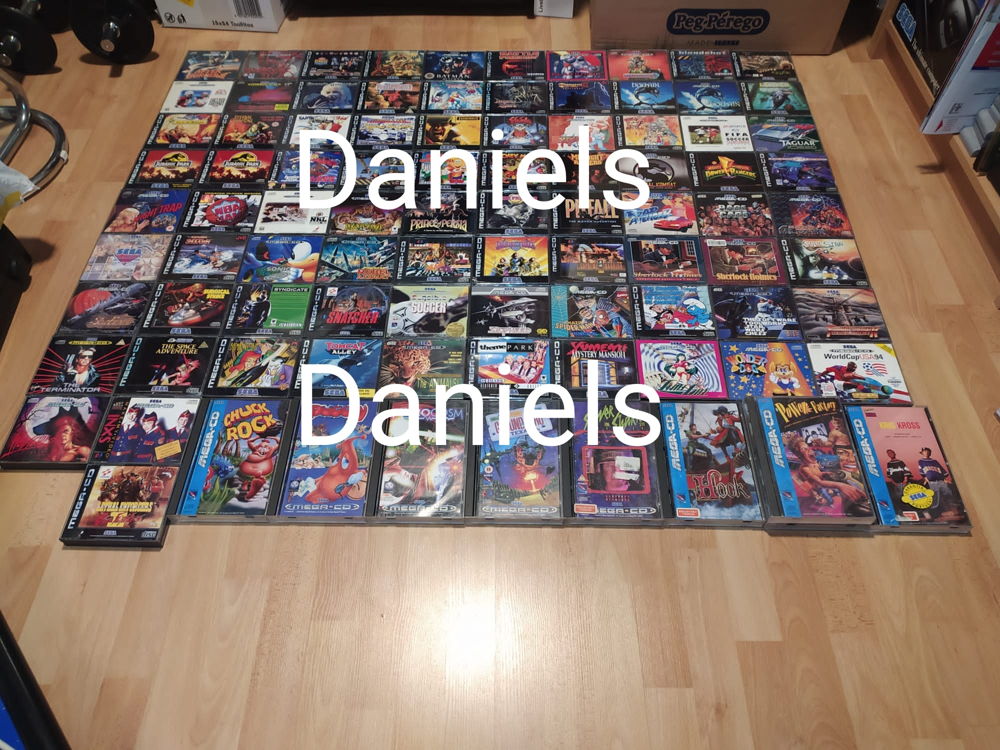 Colección Sega Mega CD por Daniels (FULLSET) | Retro Playing BCN
