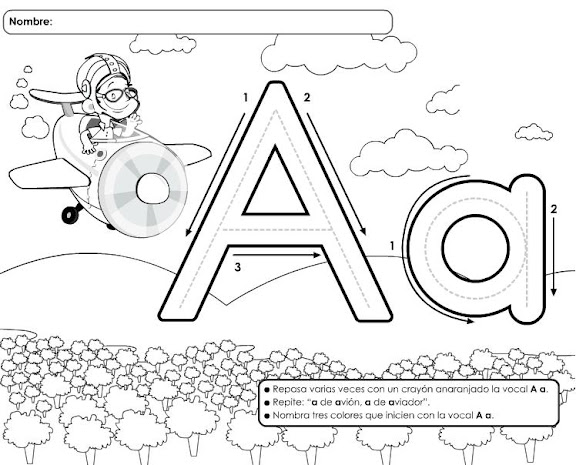 Rayito de Colores: Vocales para repasar