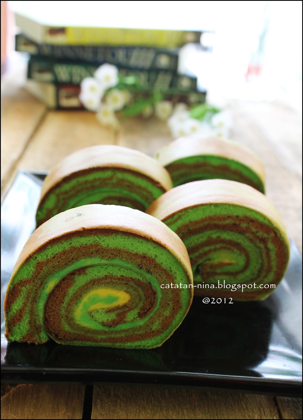 ZEBRA ROLL CAKE | Catatan-Nina