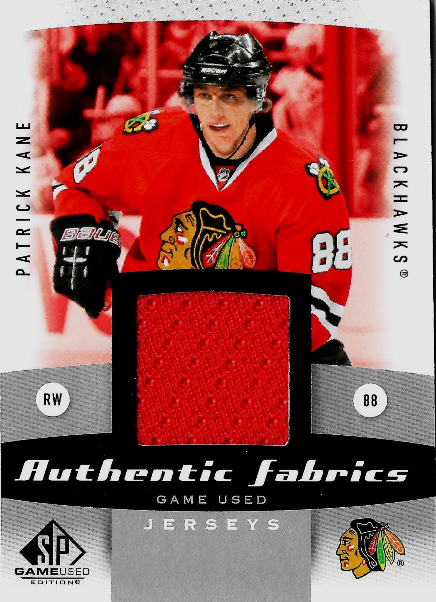 Hell's Valuable Collectibles: Patrick Kane Jersey Card