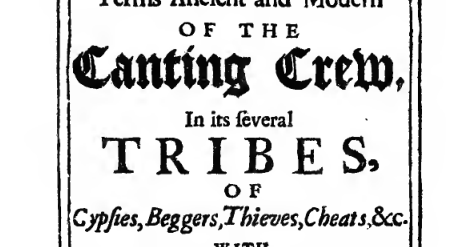 Delta's D&D Hotspot: Dictionary of the Canting Crew