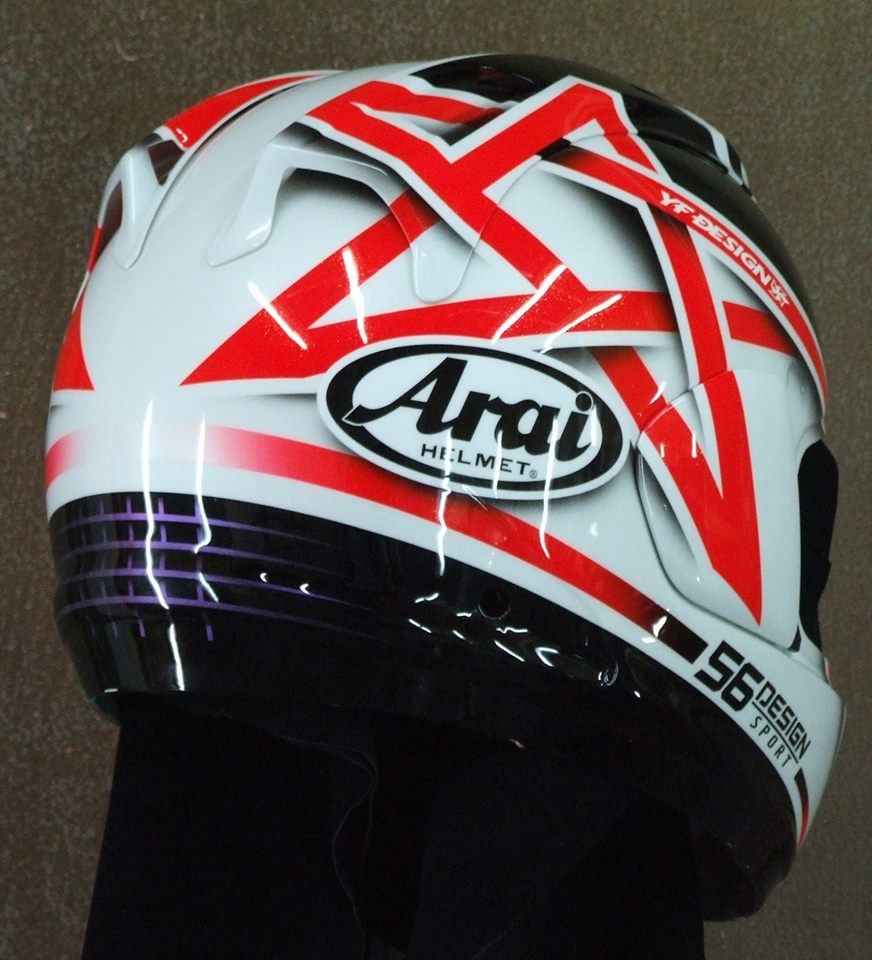 Racing Helmets Garage Arai RX 7X RX 7V 56 Design Sport By YF Design racing-helmets-garage-arai-rx-7x-rx-7v-56-design-sport-by-yf-design