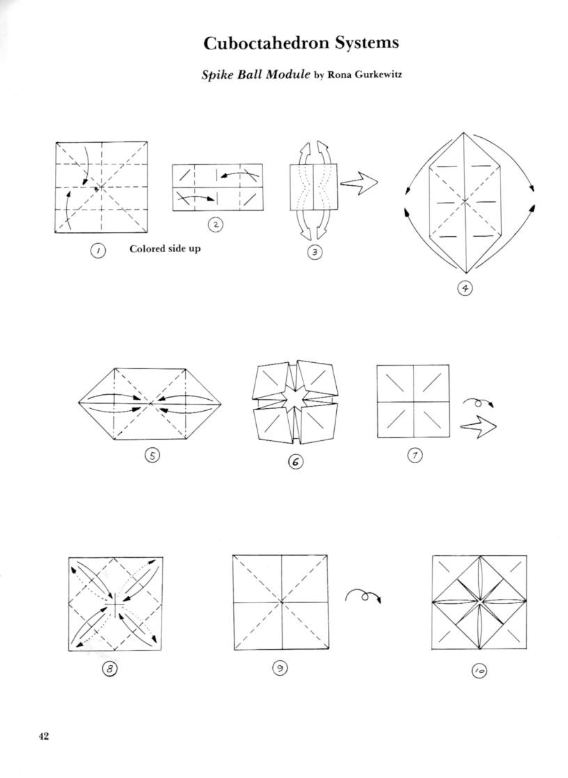 Origami 3D Geometric Modular Polyhedra - Ruby Book Origami