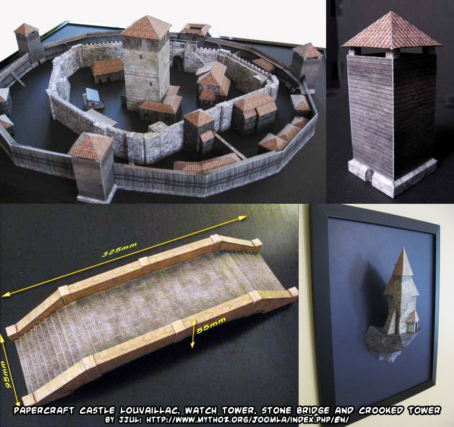 Ninjatoes' papercraft weblog: Papercraft medieval castle + WarHammer ...