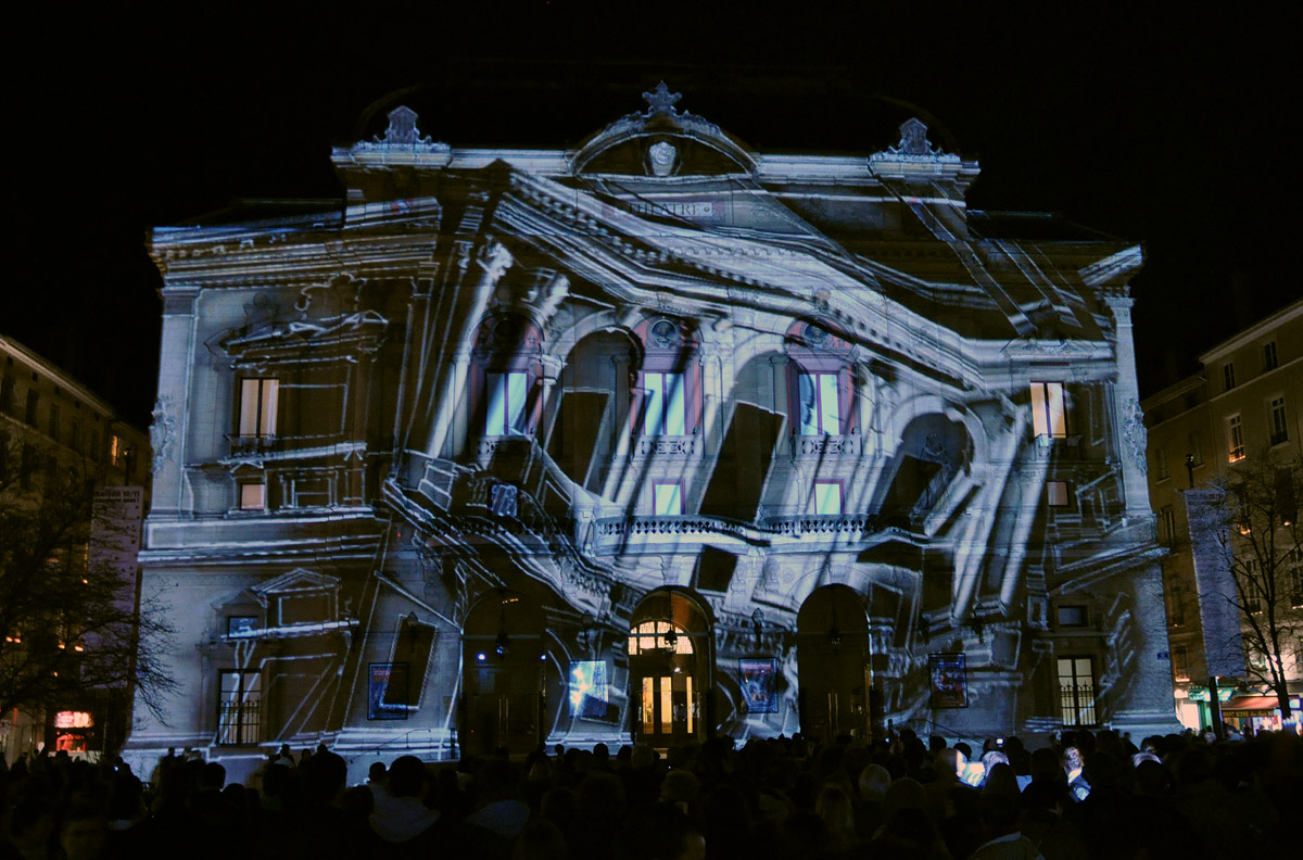 Ciberestética: El "Video Mapping"