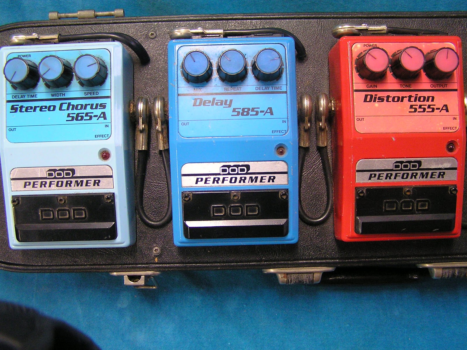 Russell's Music Lismore: DOD Vintage multi effects pedal.