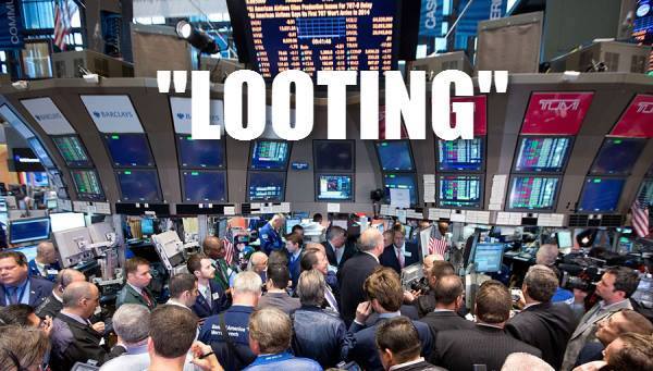 jobsanger: Who Are The Biggest "Looters"? (It Ain't The Protesters)