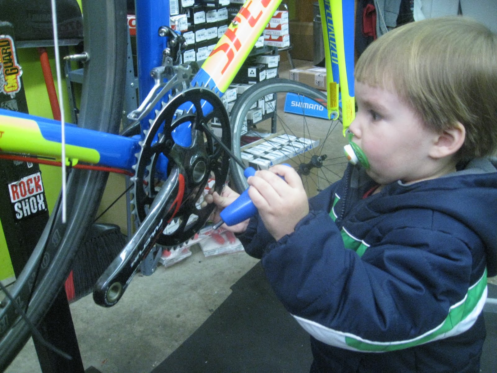 Bike for Fun: Project Bike: Neon Skittles finished