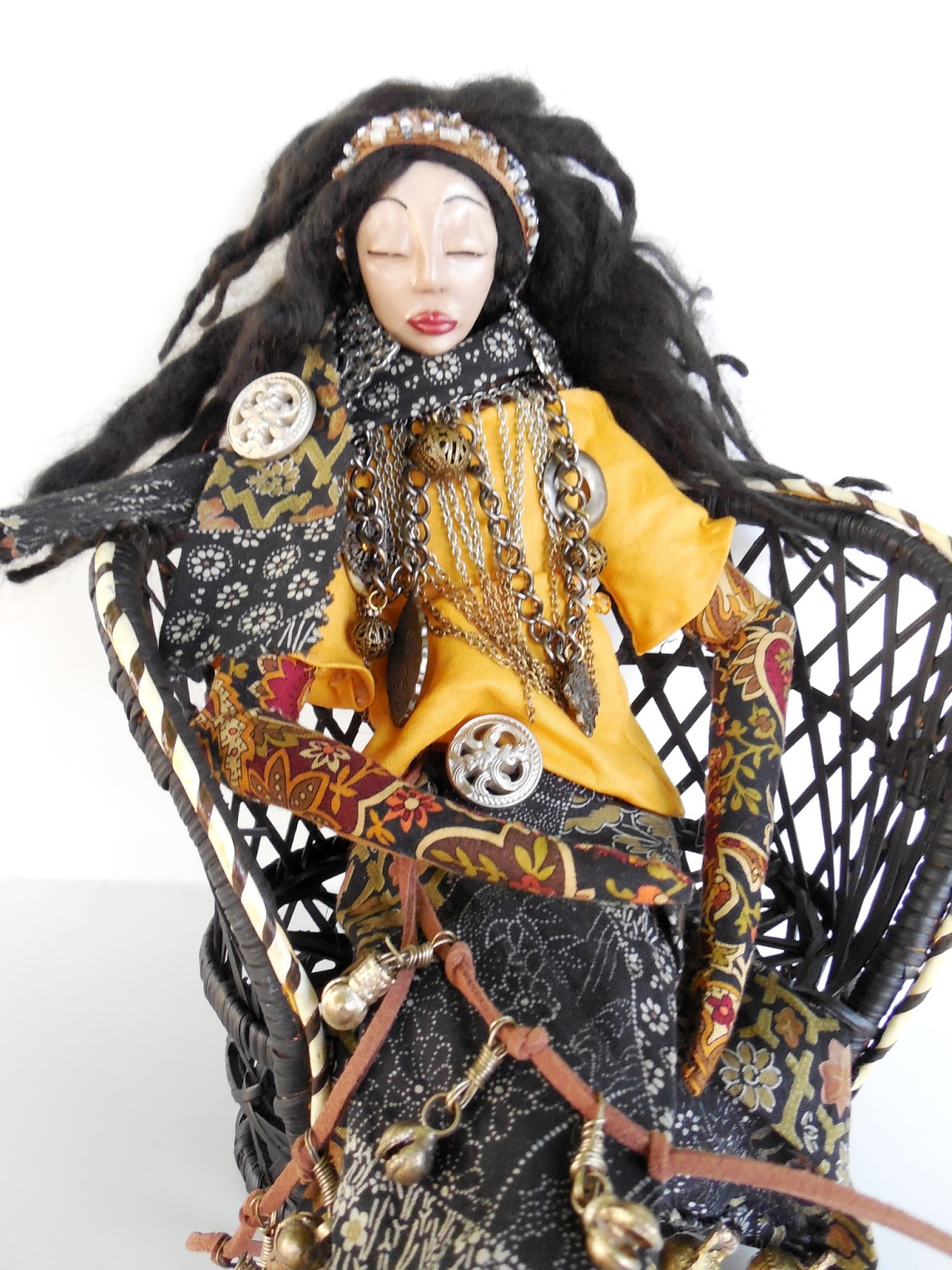 Wisdom Keeper Art Dolls: Gypsy Magic in her Heart, a Wisdom Keeper Art Doll