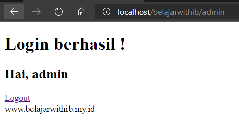 Tutorial Codeigniter #5: Membuat Login Dengan Codeigniter - BelajarwithIB