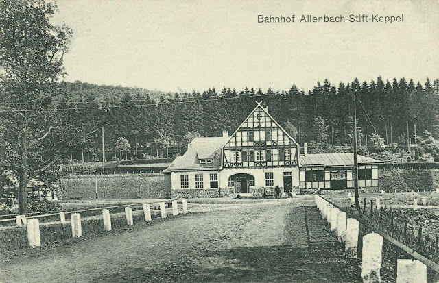 Bahnbauten - Bilder & Bücher: Allenbach - Stift Keppel