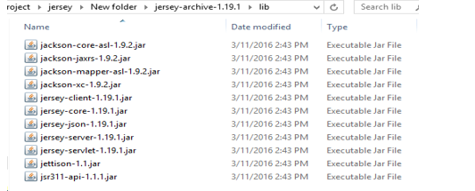 How to create a RESTful Web Service using Jersey JAX-RS
