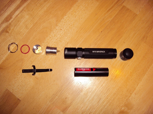 Bradley's Gadget and Gear Reviews: Olight M18 Maverick Flashlight